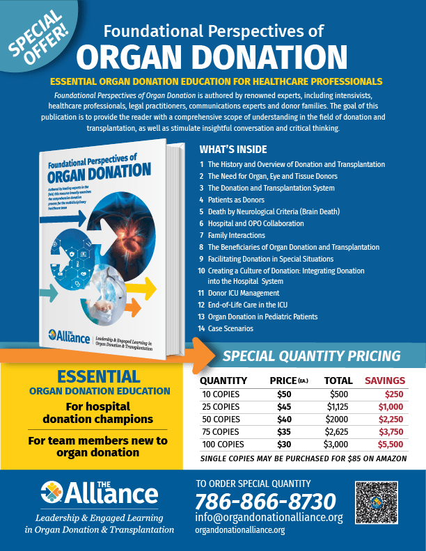 Foundational Perspectives of Organ Donation Textbook