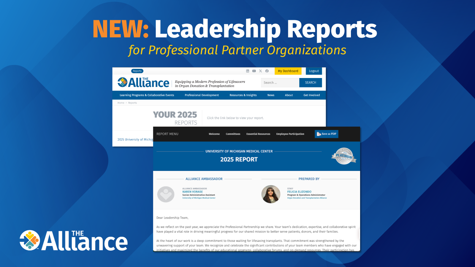 Investment in Your Partnership: New Leadership Reports Provide Real-Time Insights for Alliance ...